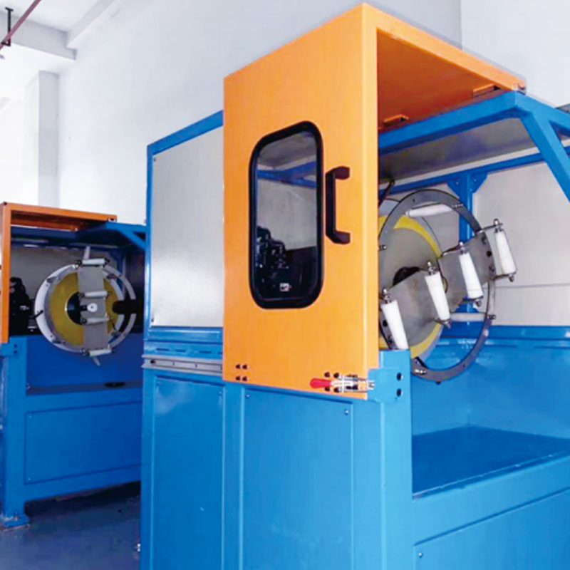 The other fiber optic cable auxiliary machine