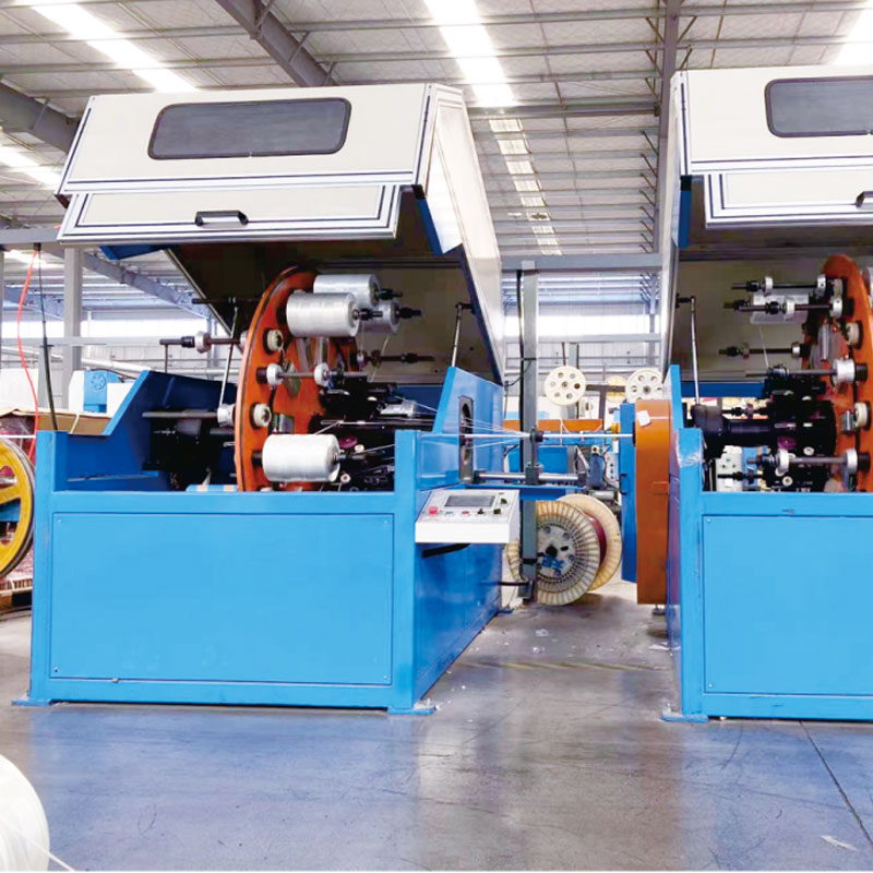 Aramid yarn twisting device 24 way tight buffer stranding device