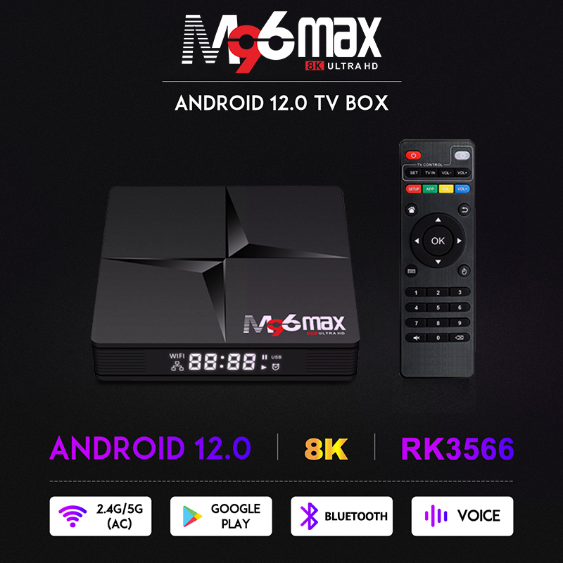 M96 RK3566 Android 12.0 2G+16G Ser Top Box
