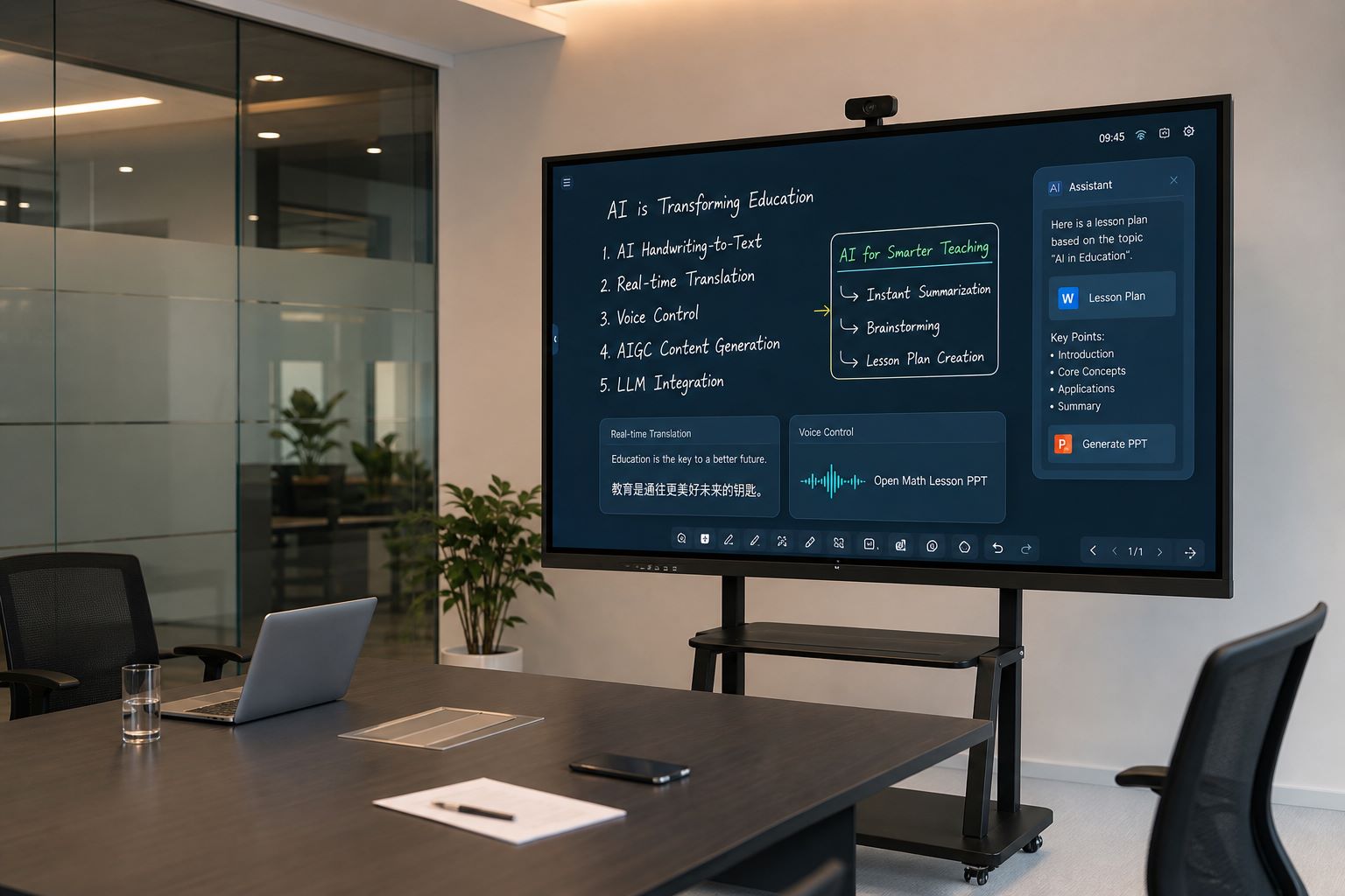 Interactive Whiteboard Trends 2026–2030 | AI, Cloud & Smart Collaboration