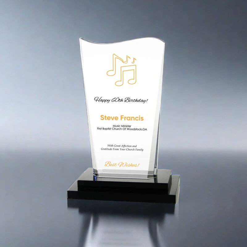 Church Music Director Recognition Plaque 60TH Birthday Appreciation ...