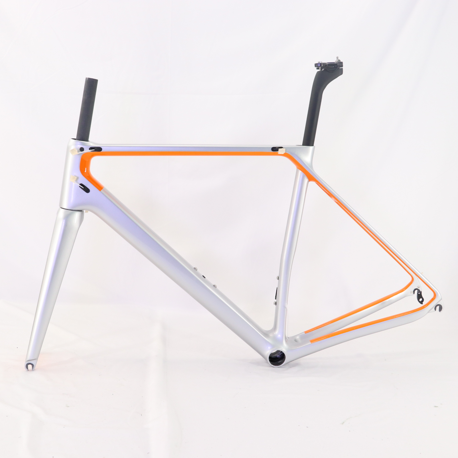 VB-R-066 Chameleon Blue Ultra Light Road Racing Bike Frame Disc version