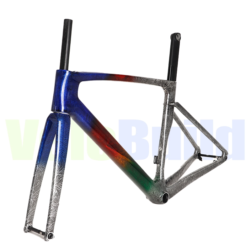 VeloBuild VB-R-268 Carbon Road Biycle Frame IceBreak Multi Colors ...