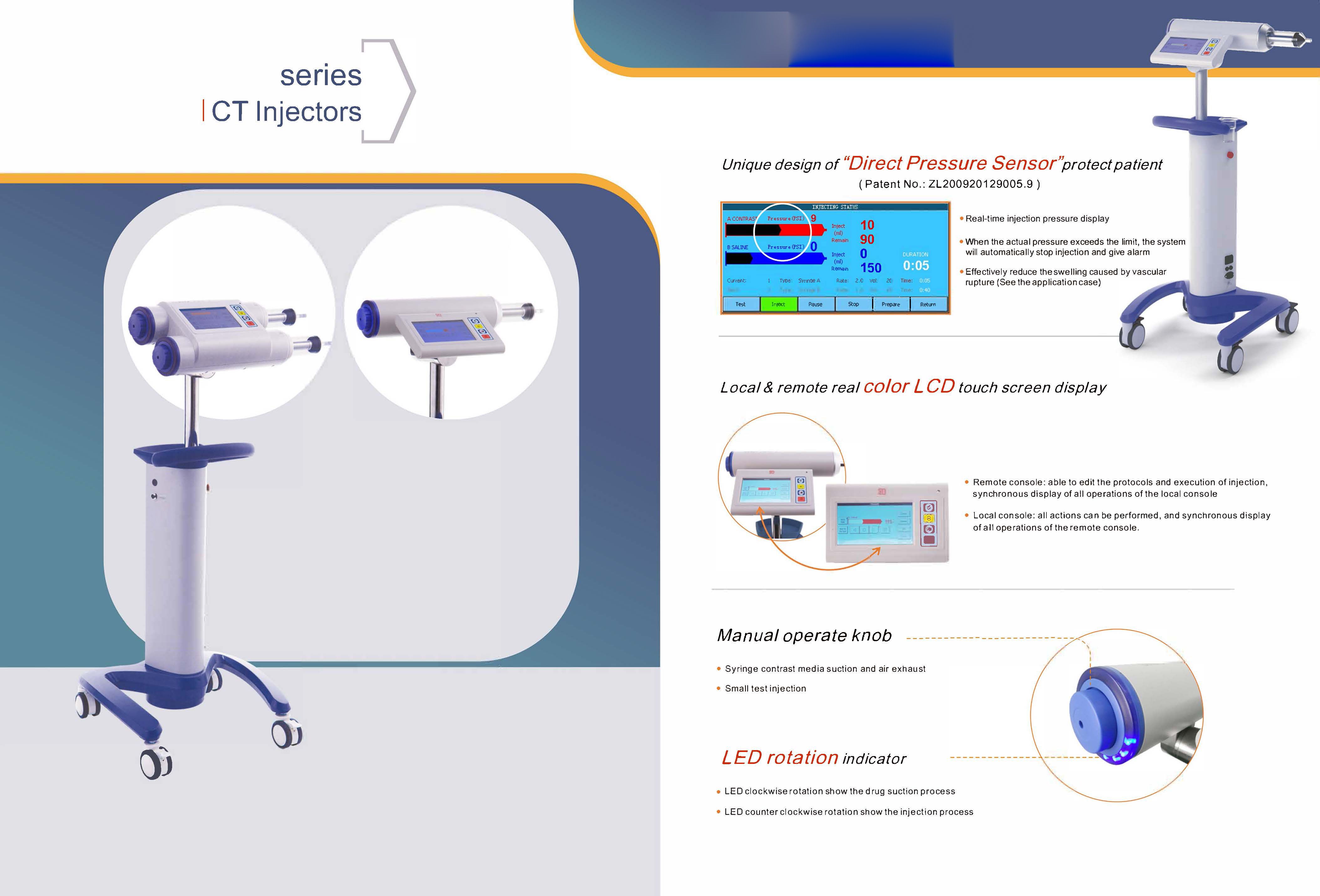 MCSD-2 Dual Head CT & MRI Injector Syringes