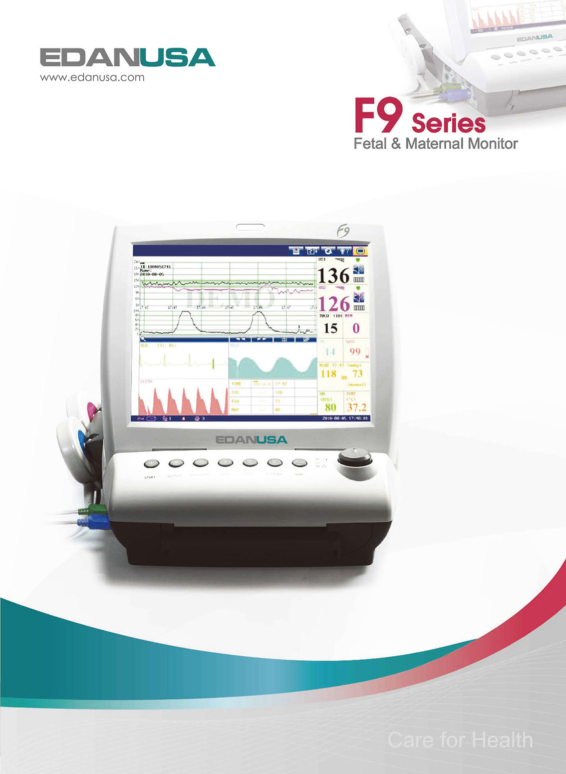 EDAN F9 Fetal Baby Heart Rate Monitor