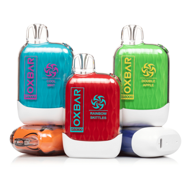 100% Original 2024 Pod Vaporizer Juice 10000 Puffs Oxbar g8000 Crystal ...