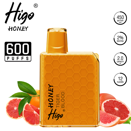 Custom Logo 2024 Pod Vaporizer Juice 10000 Puffs Higo honey Crystal ...