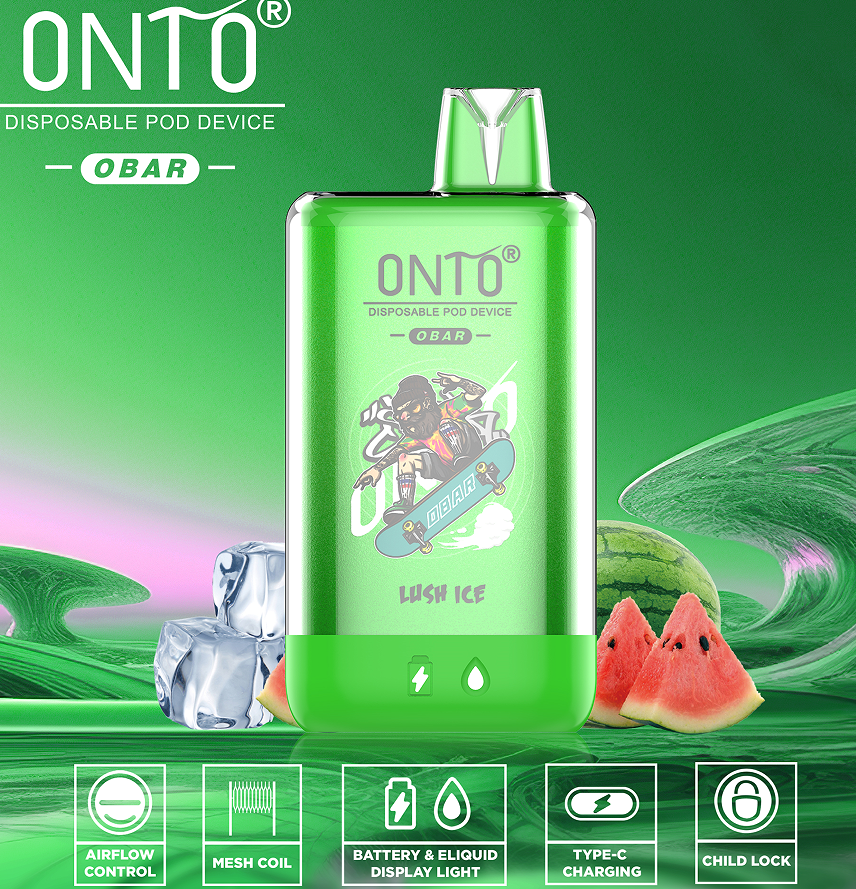 OEM 2024 Pod Vaporizer Juice 10000 12000 Puffs ONTO Obar 12000 puffs Crystal Disposable Vape