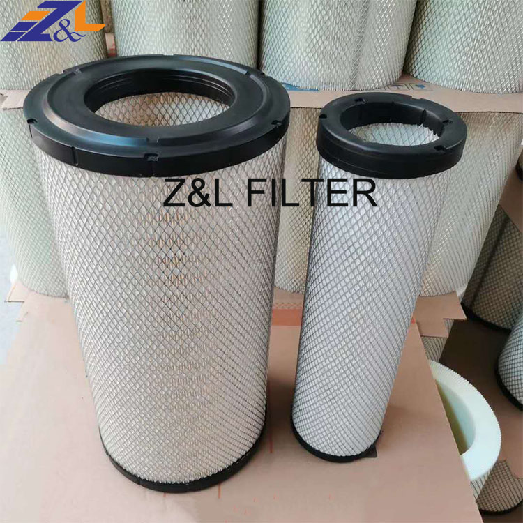 Z&L factory supply excavator ,truck primary air filter cartridge ...