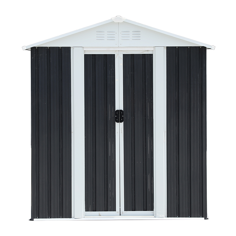 5X3 Feet Grey Apex Garden Shed Outdoor