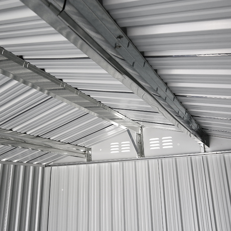 12x19 Feet Metal Car Storage Garage Shed