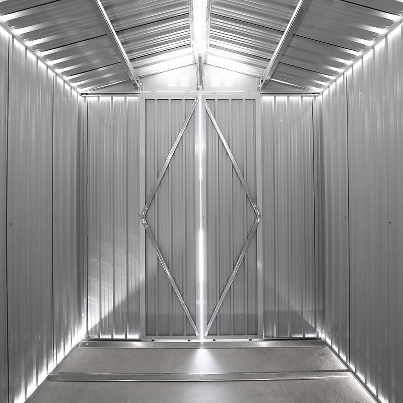 12x19 Feet Metal Car Storage Garage Shed