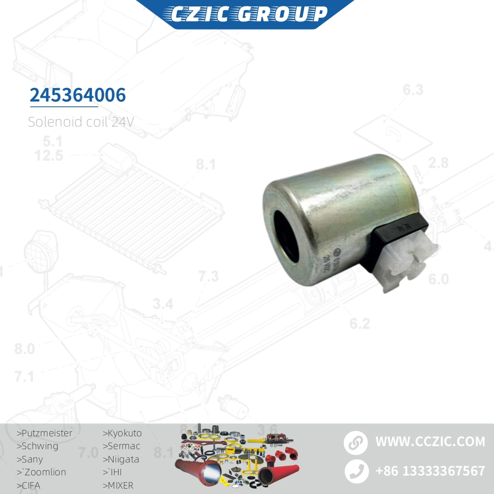 Solenoid coil 24V