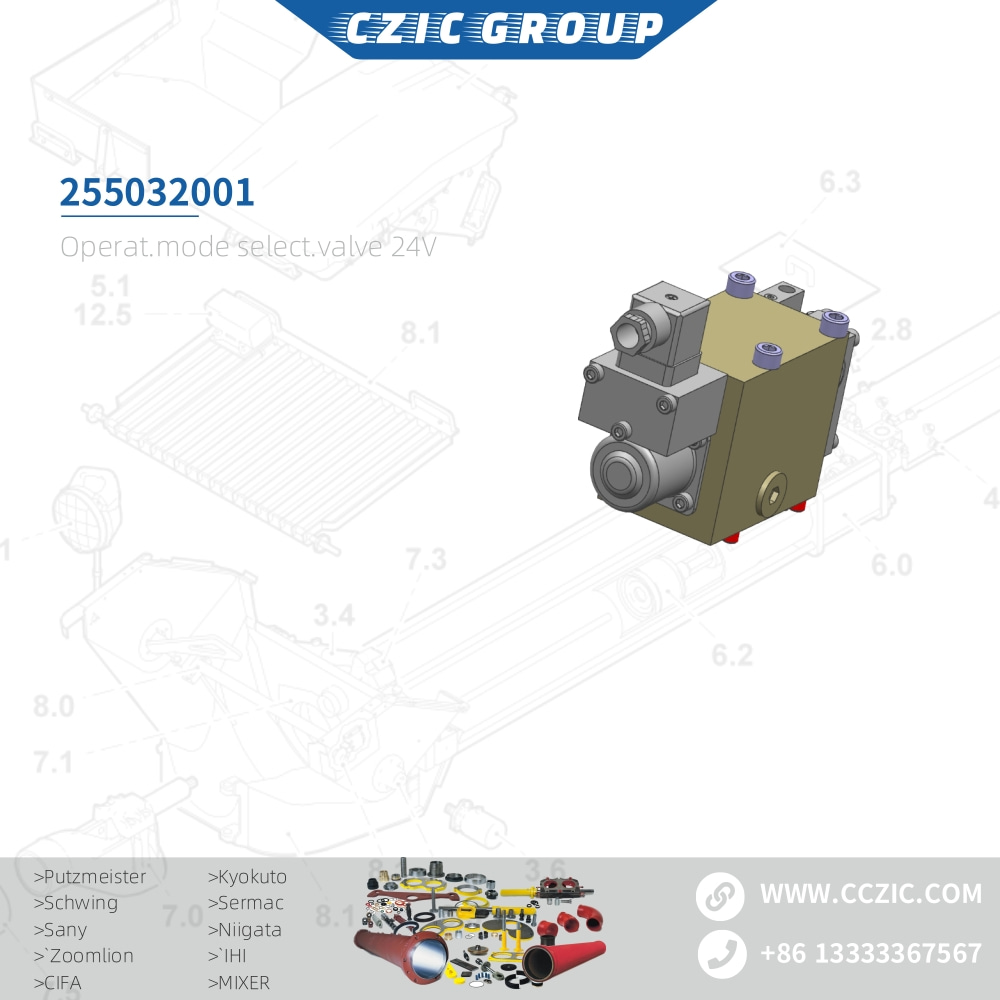 Operate Mode Select Valve, 24V