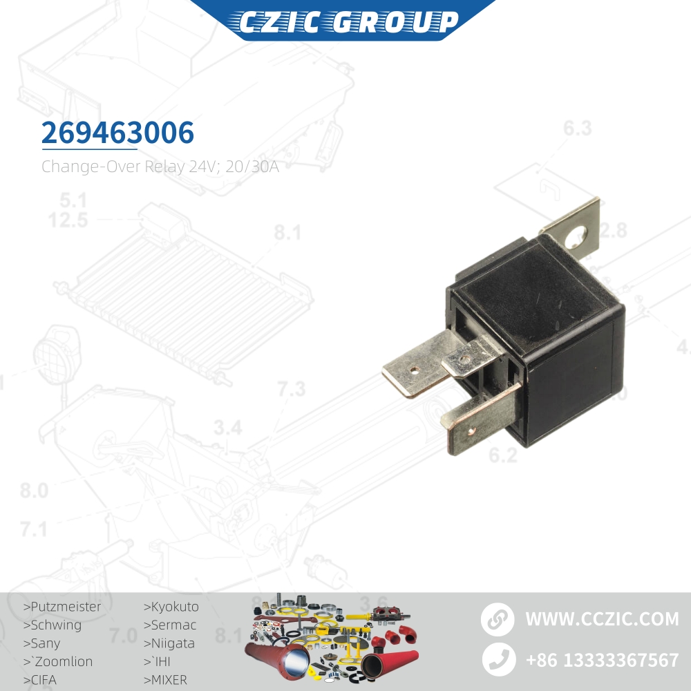 Change-over relay 24V