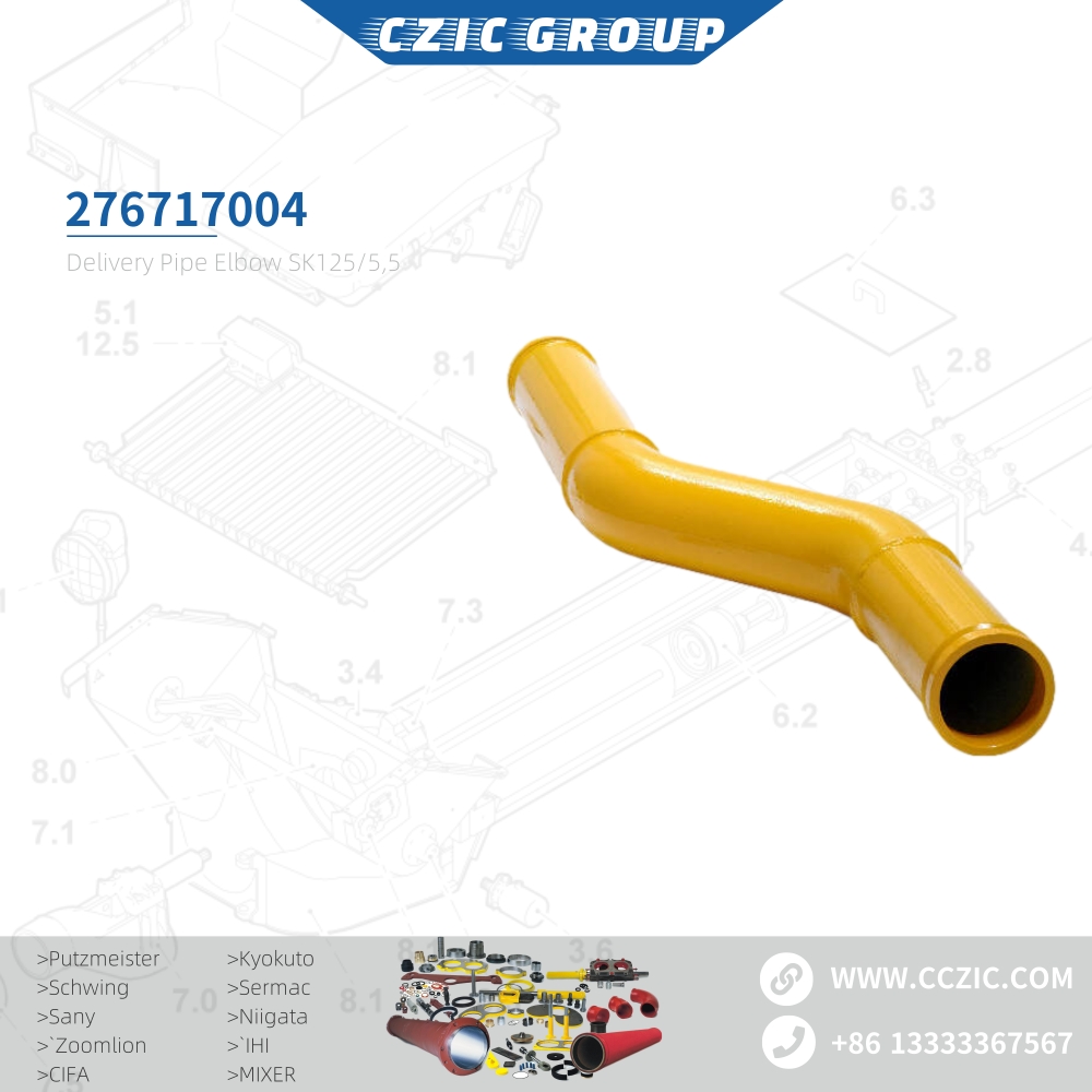 Delivery Pipe Elbow SK125/5,5 | High-Pressure Flow Solution