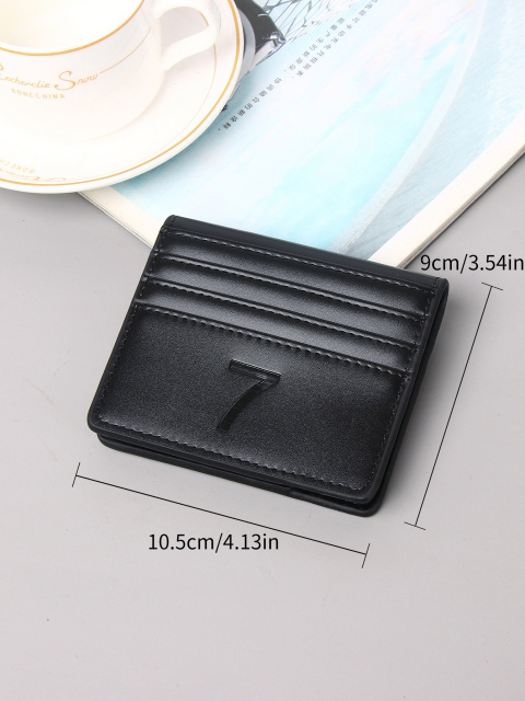 Black Business Portable Multi-card PU Credit Card Holder