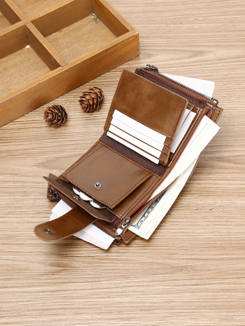 Men's PU Short Wallet