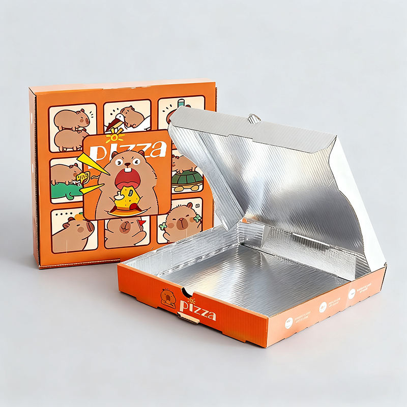 Custom Logo Pizza Storage Box – customized food box manufacturer