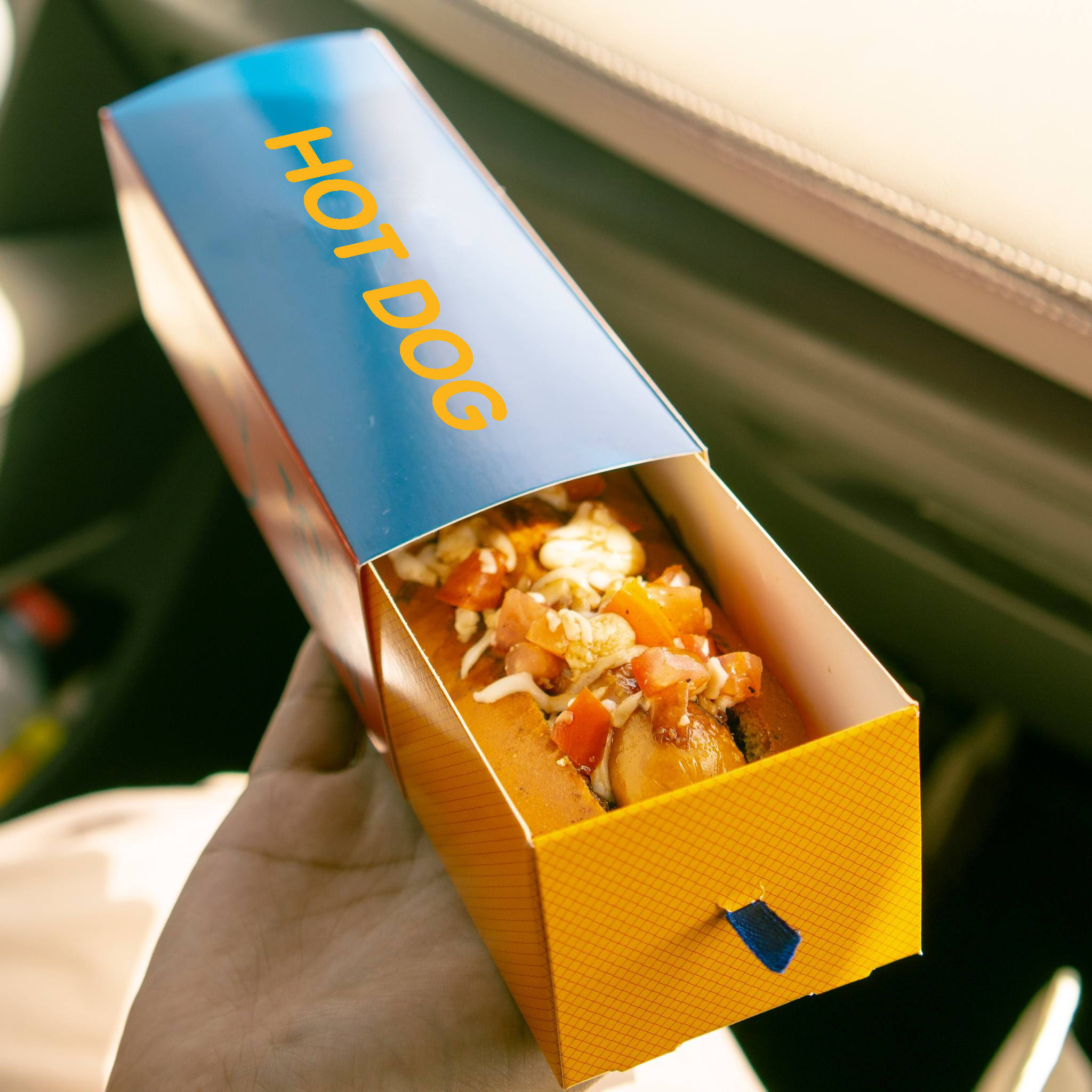 Custom Size Long Hot Dog Food Box – customized food box manufacturer