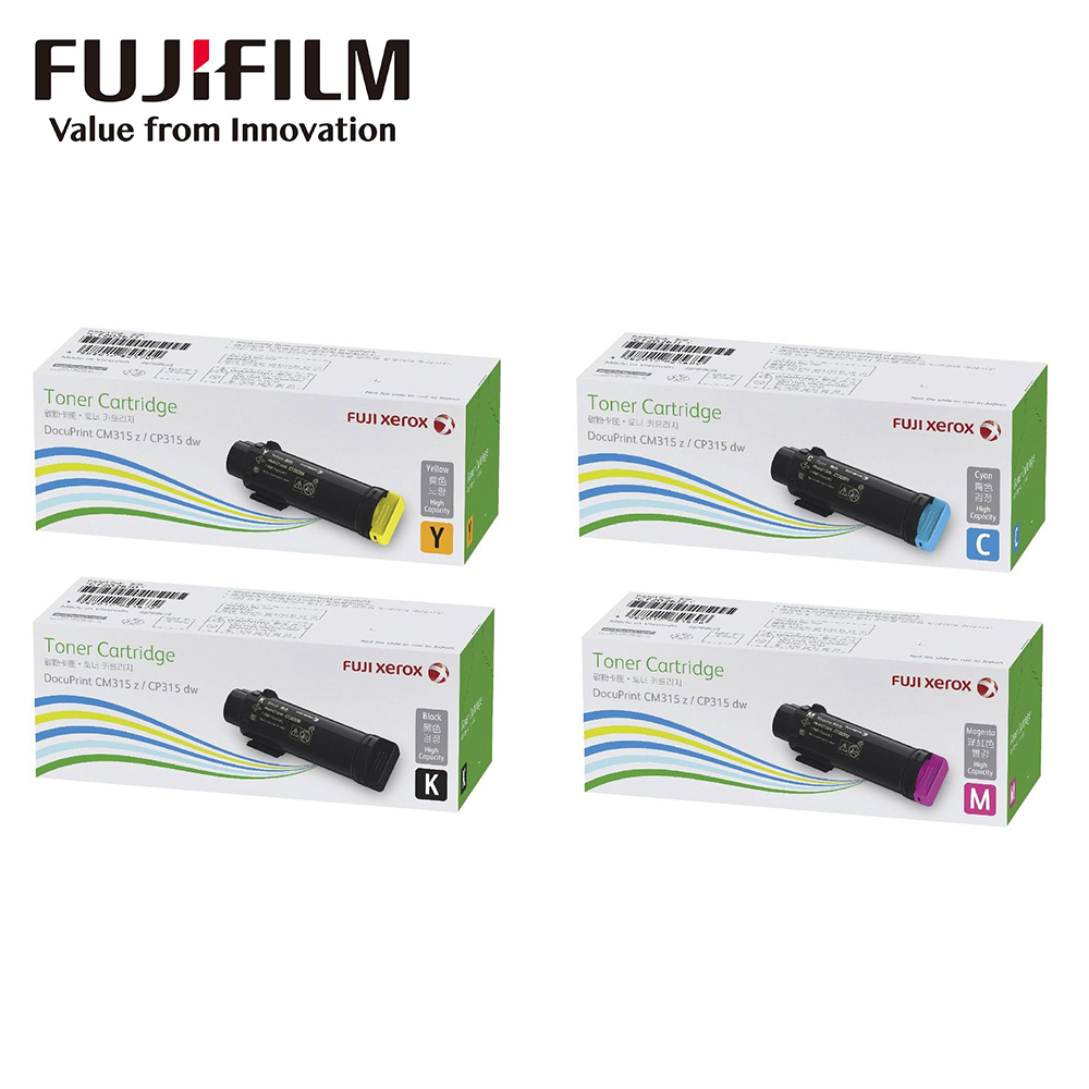 FUJIFILM 鐳射碳粉 盒式油墨