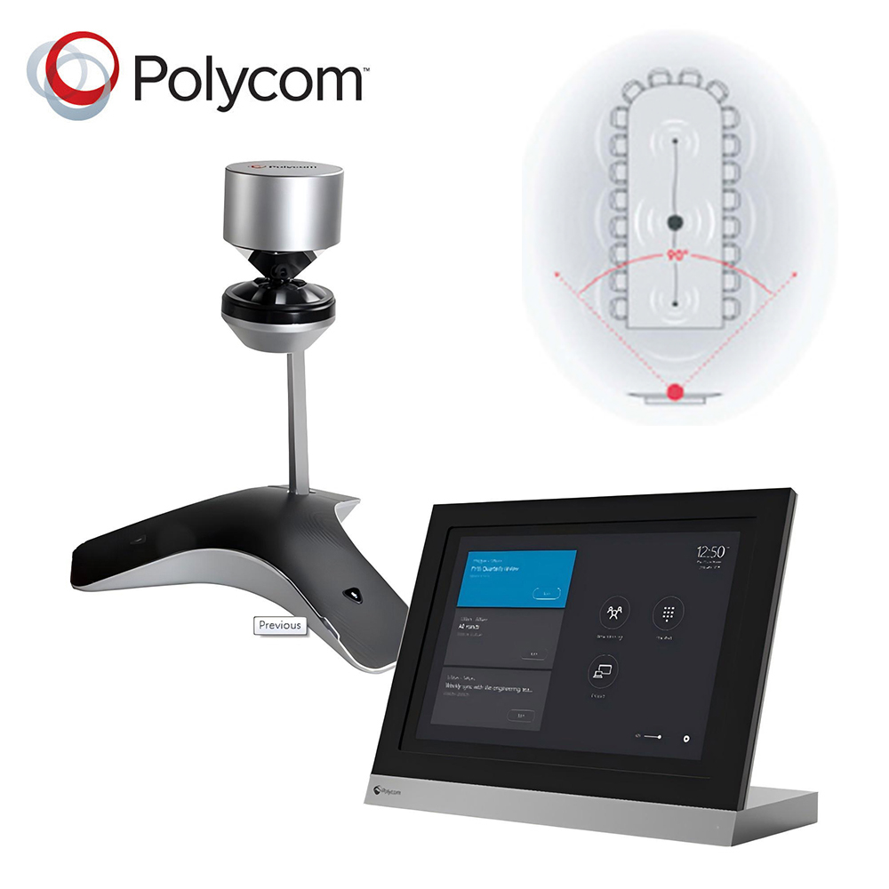 Polycom 全方位360度視像會議系統