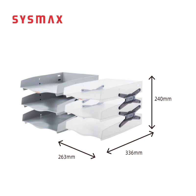 Sysmax Super Neo Tray 3 三層文件盤
