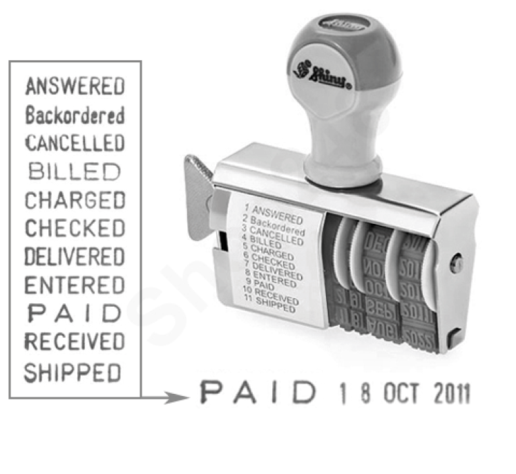 Shiny S-70 Multi-Function Chop 多用途日期膠印