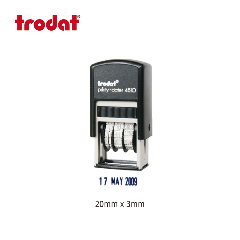 Trodat Self-inked Dater Chop 日期印