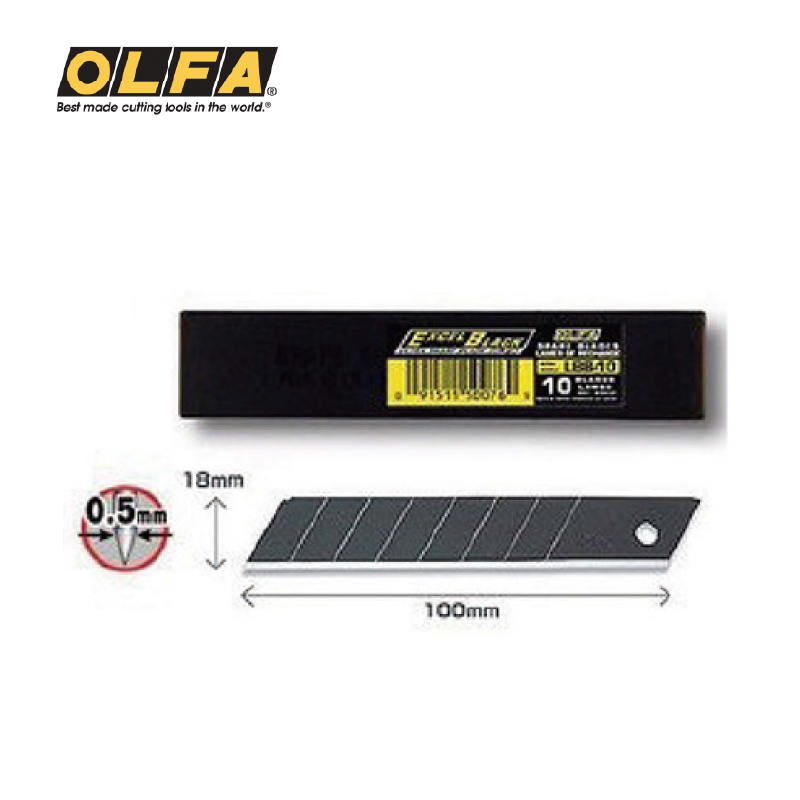 Olfa Auto-Lock Utility Cutter 安全黑超銳利𠝹刀