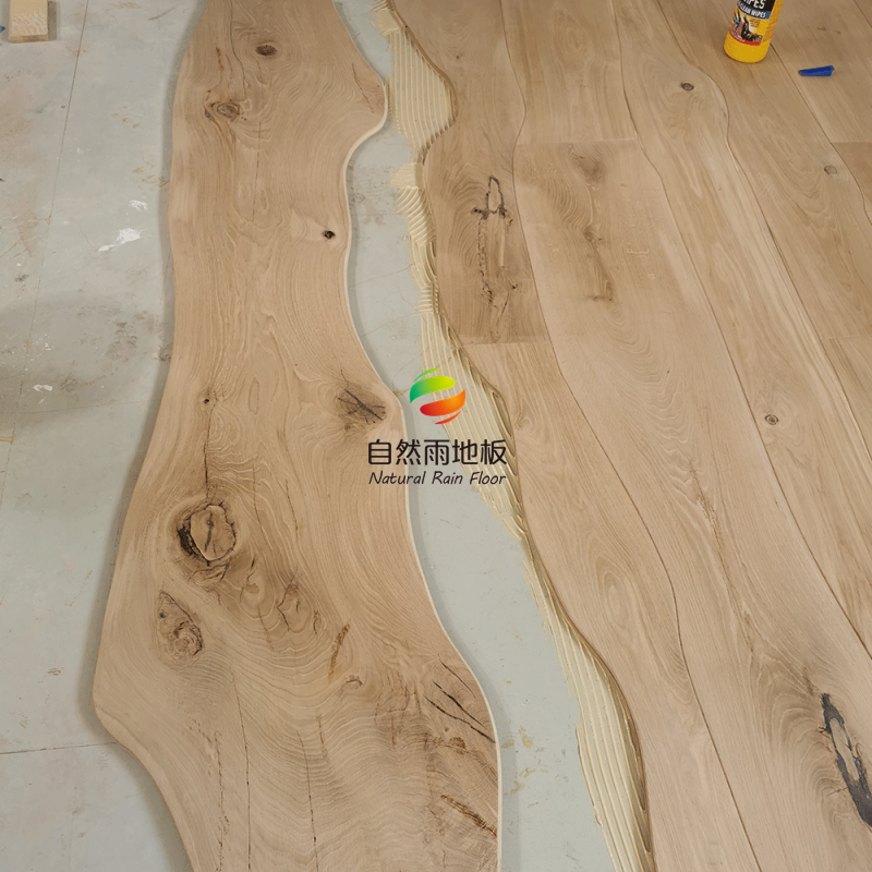New Design Product --- Curved Wooden Flooring