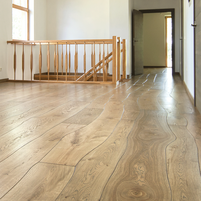 Curved Wood Flooring - Oak