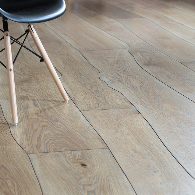 Curved Wood Flooring - Oak