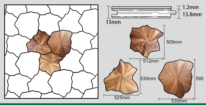 Irregular Lotus Leaf