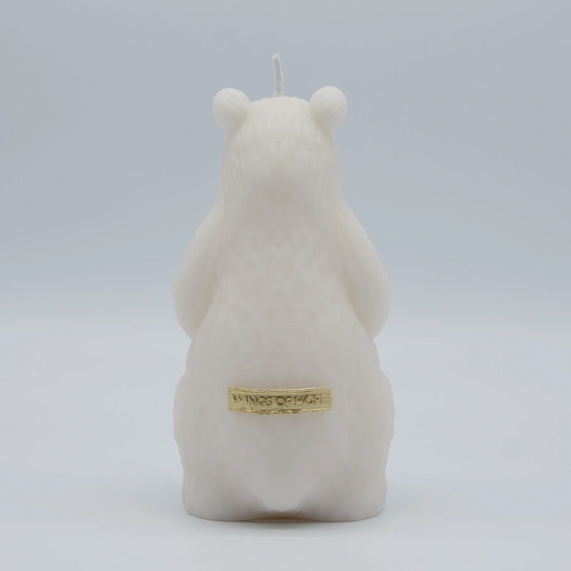 3D Bear Candle - WINGS OF HOPE Off-Season Candle Sale