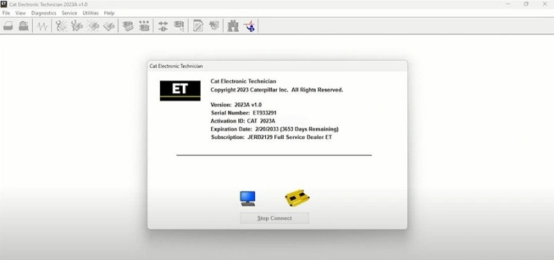 CAT ET Software 2023A V1.0 Caterpillar ET Diagnostic Software ...