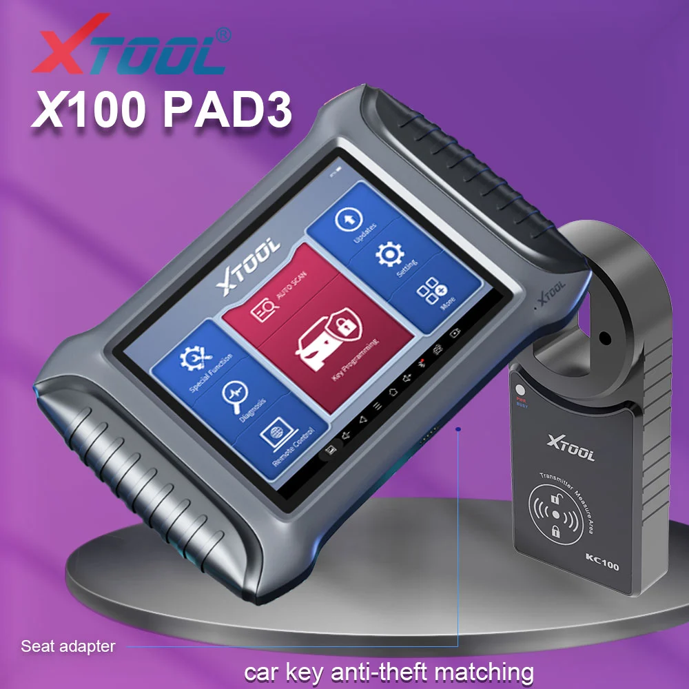 XTOOL X100 PAD3 X100 PAD Elite Professional Tablet Key Programmer With ...