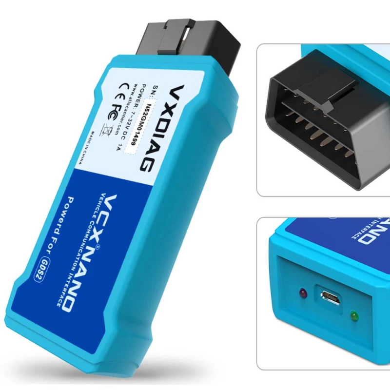 VXDIAG VCX NANO NX600 for GM / OPEL GDS2 Tech2WIN DPS Diagnostic Tool