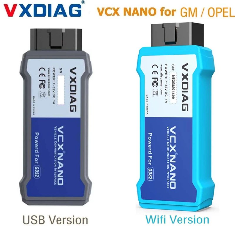 VXDIAG VCX NANO NX600 for GM / OPEL GDS2 Tech2WIN DPS Diagnostic Tool