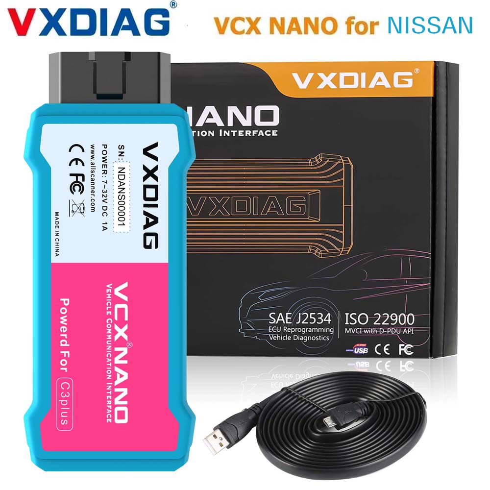WiFi Version VXDIAG VCX NANO Diagnostic Tool for NISSAN Consult Infiniti