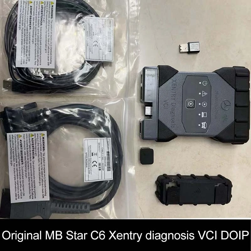 (Genuine) Used Original MB Star C6 Xentry diagnosis VCI DOIP C6 ...