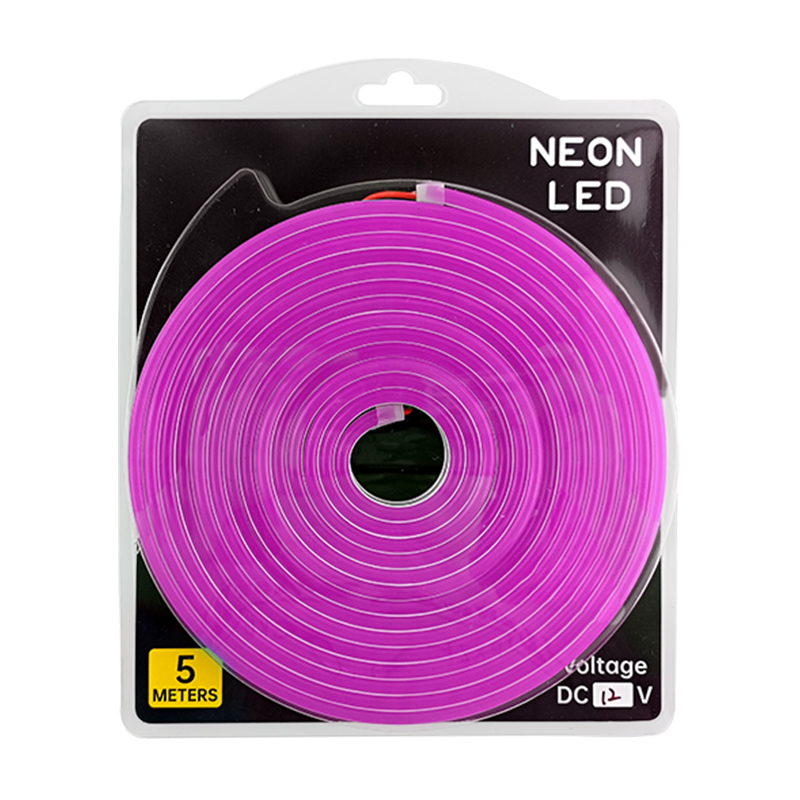 Silicone Intergrated Purple LED strip 612 DC12V IP67 7.2w 9w