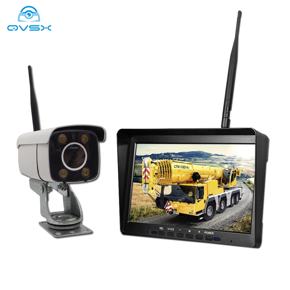 Wireless tower crane monitoring system