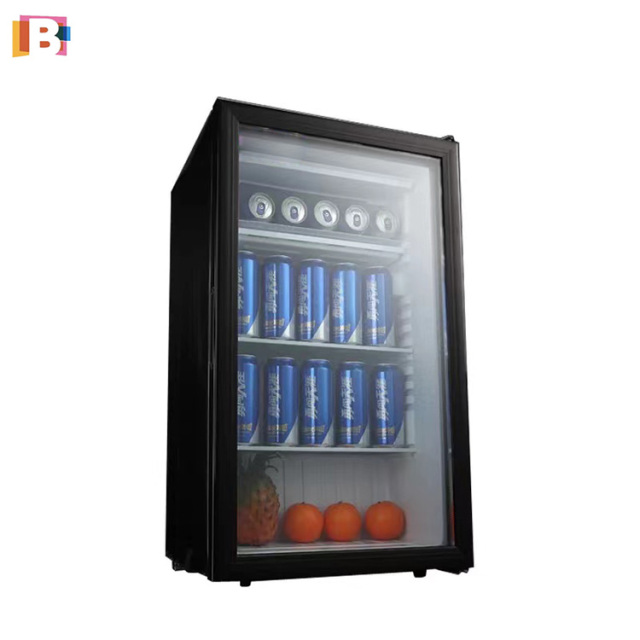 Mini glass-door Fridge