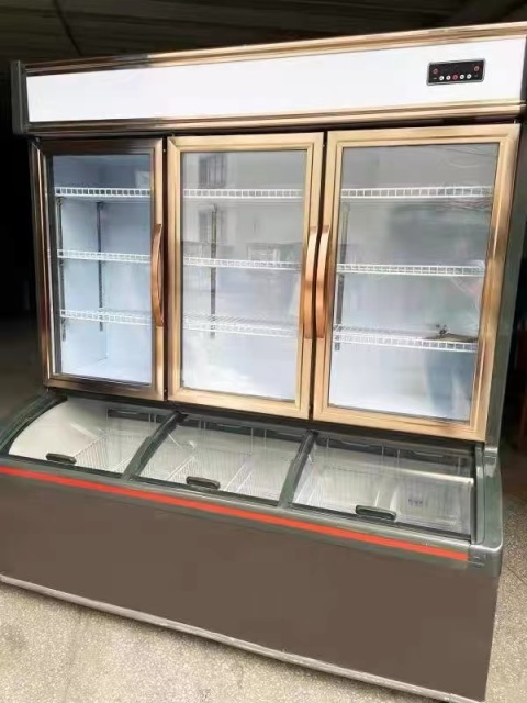 Convenience store multifunctional refrigerator-Three Doors