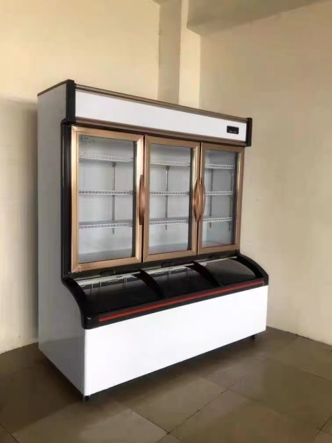 Convenience store multifunctional refrigerator-Three Doors