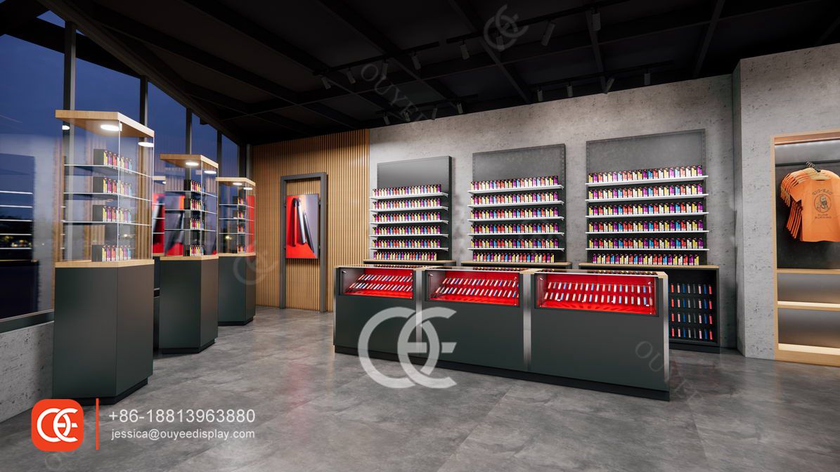 Dispensary Display And Design Tobacco Store Fixtures