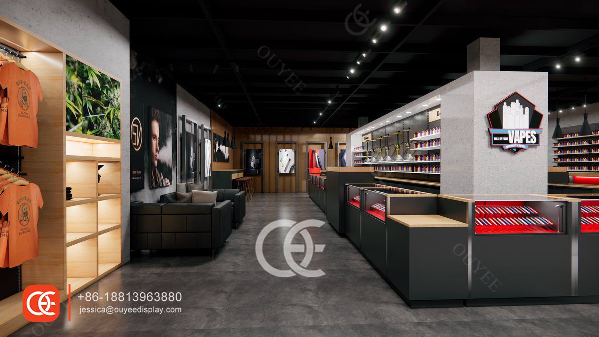 Dispensary Display And Design Tobacco Store Fixtures