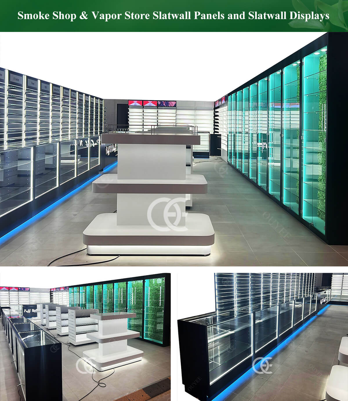 Cigarette Stand Smoke Shop Showcase Retail Display Shelf