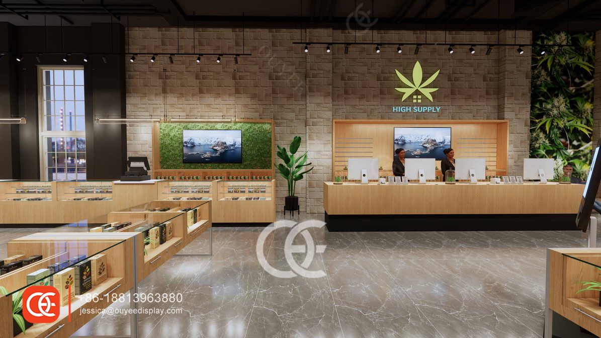 Smoke Shop Interior Design Dispensary Retail Displays